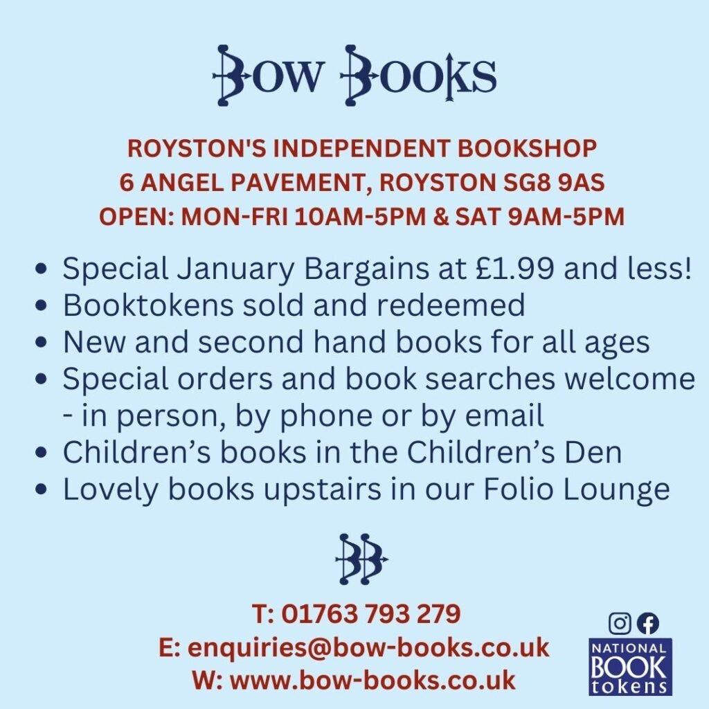 Business Profile: Bow Books, Royston’s Independent Bookshop – The ...