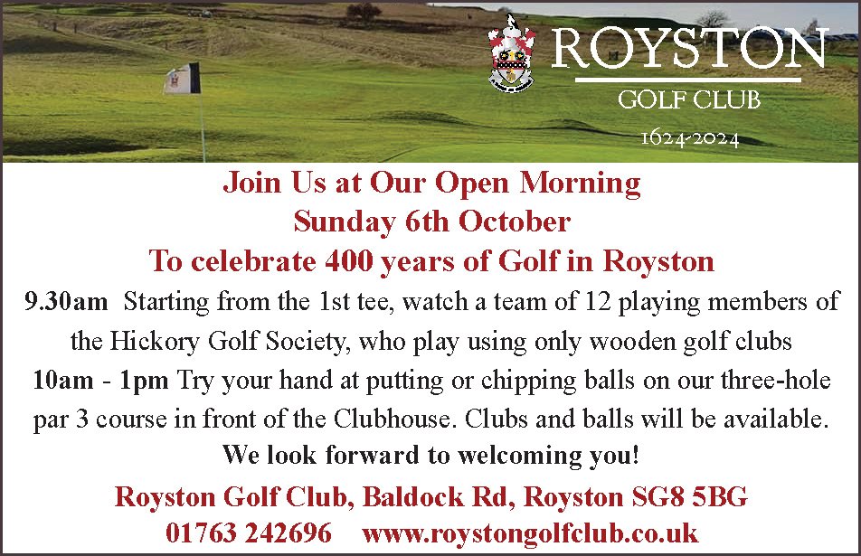 Business Profile: Royston Golf Club 1624-2024 – The Listing Magazine
